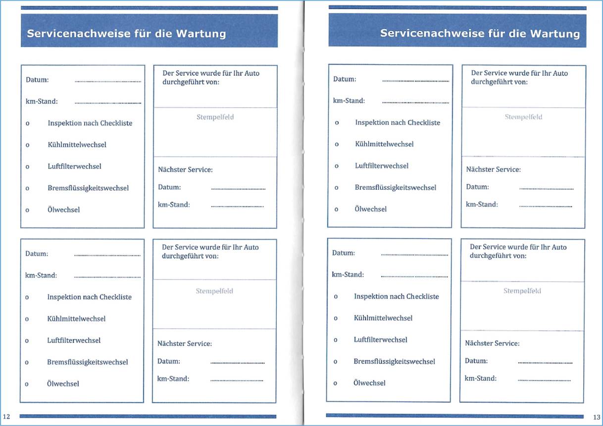 Oldtimer-Serviceheft | 71085012